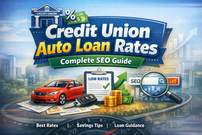 Credit Union Auto Loan Rates: 7 Smart Ways to Save
